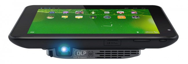 Projector Pad P100 von Aiptek: Der Beamer im Tablet