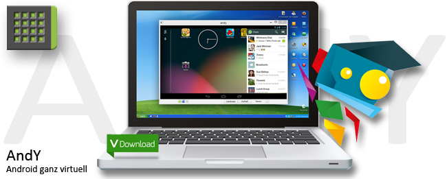 AndY: Android-Emulator für Windows und Mac