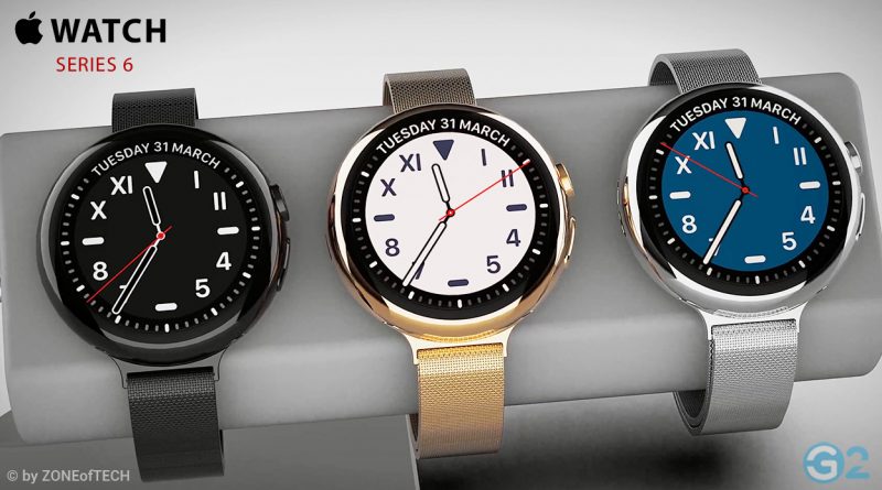 Wird die Apple Watch Series 6 rund?