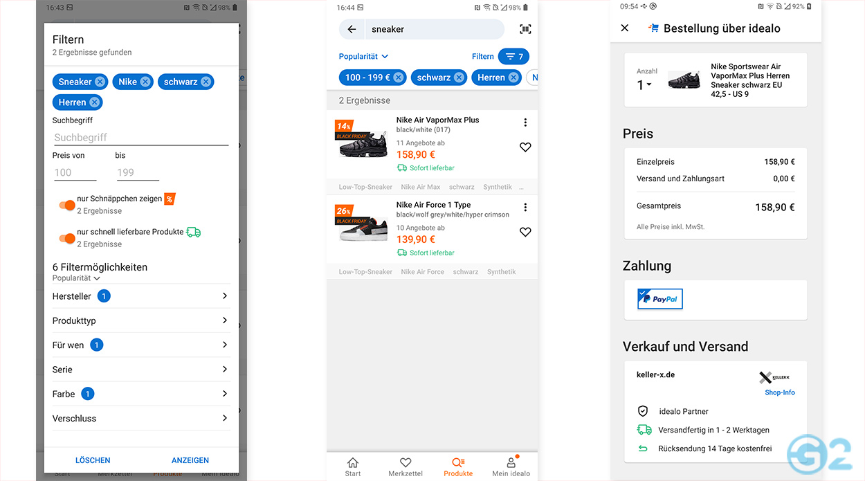 idealo Preisvergleichs-App im Test