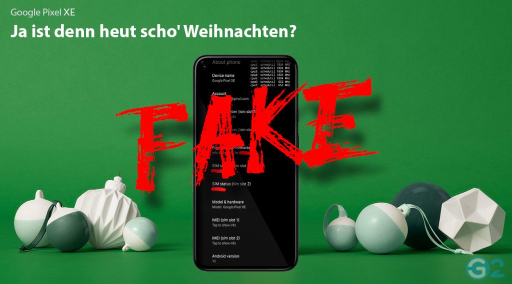 Google Pixel XE als Fake entlarvt!