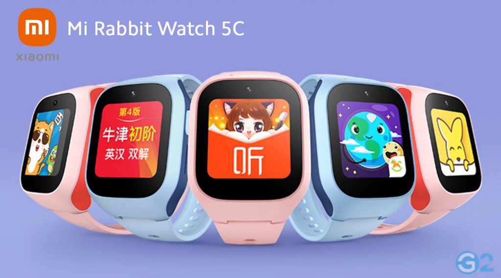 Xiaomi Mi Rabbit Watch 5C: Smartwatch für Kinder mit Ortungs-Funktion