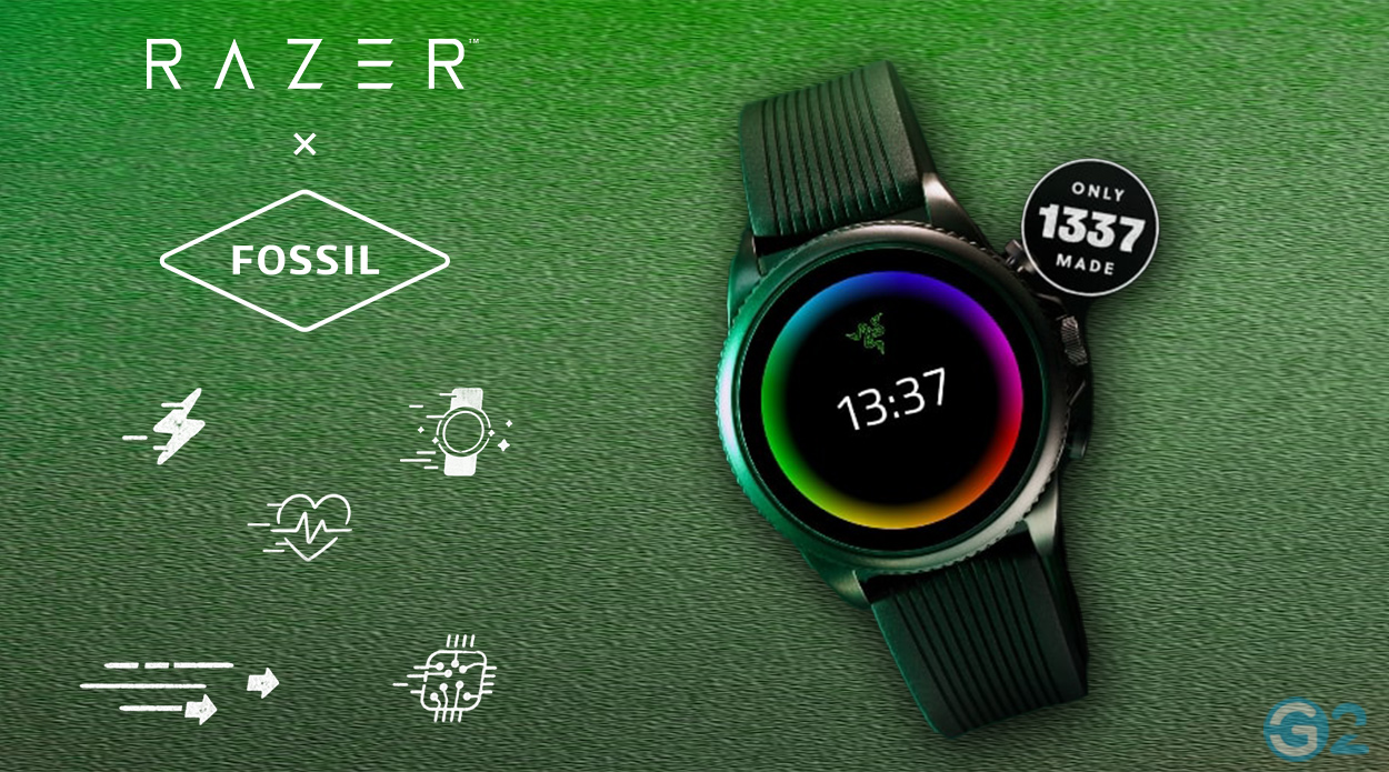 Razer Watch: Gaming-Spezialist kooperiert mit Fossil