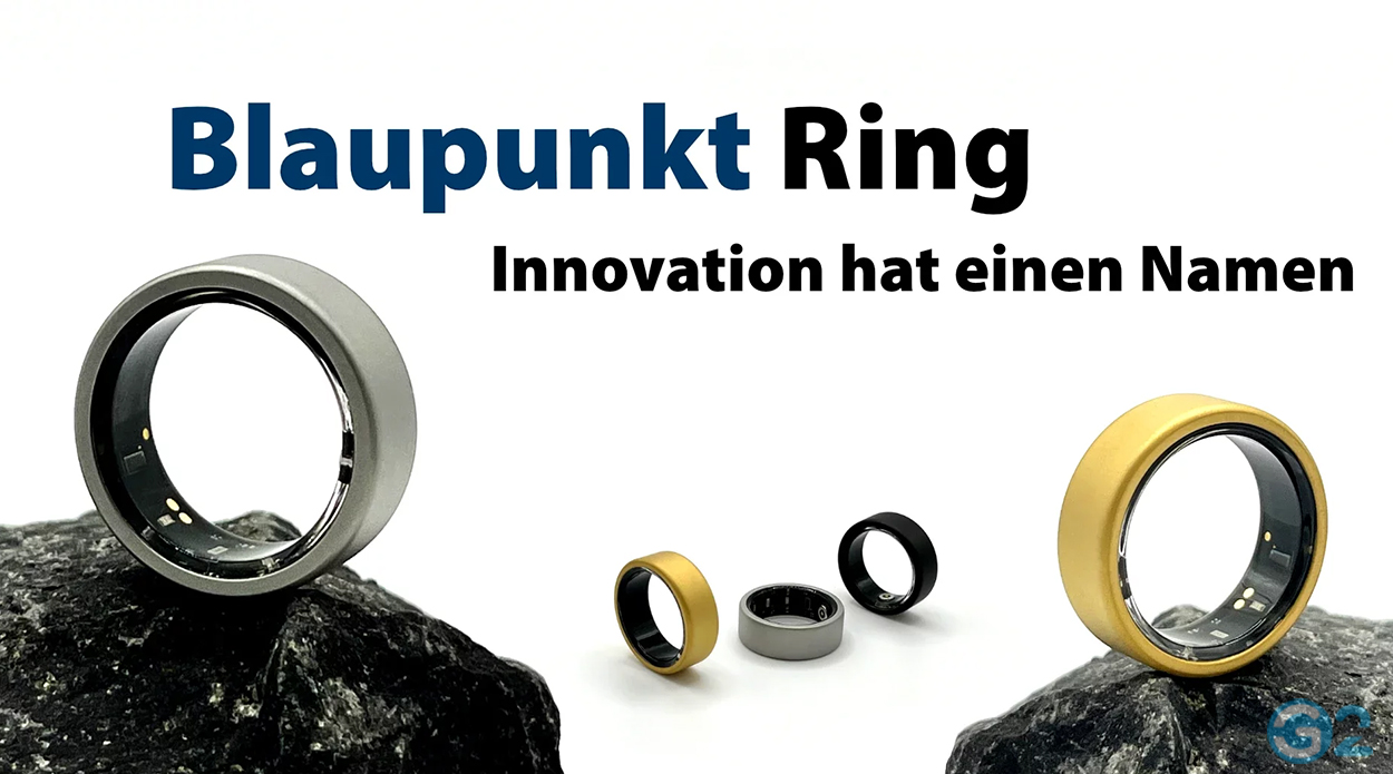 Smart Ring von Blaupunkt: Titanring mit vielen Sensoren!