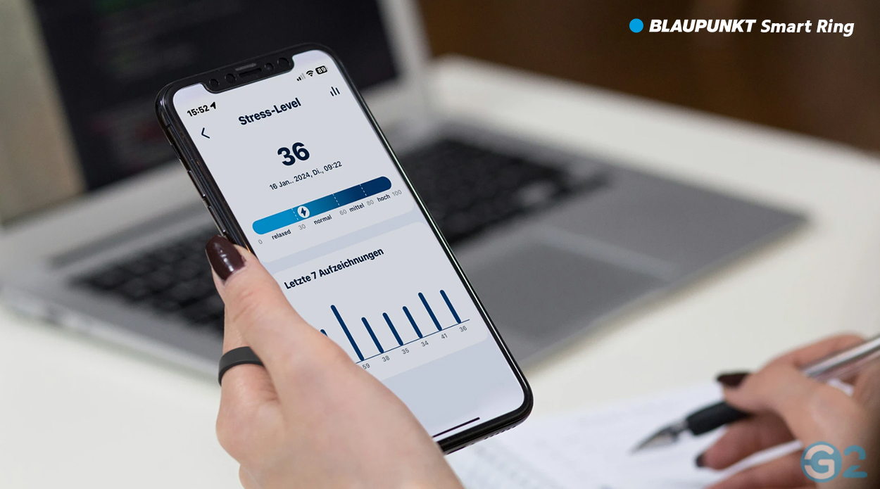 Smart Ring von Blaupunkt: Titanring mit vielen Sensoren!