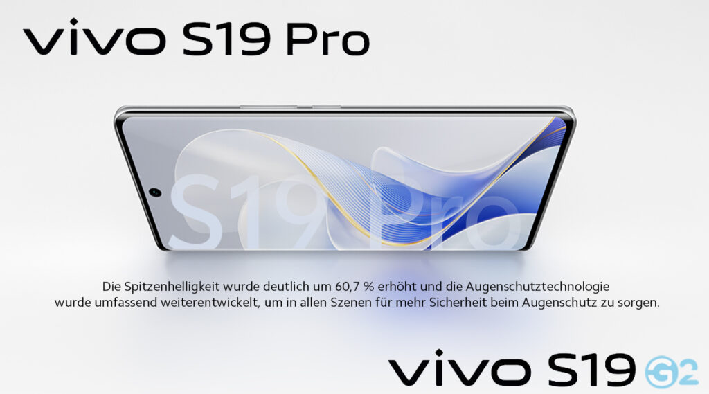 Vivo S19 und Vivo S19 Pro sind offiziell!