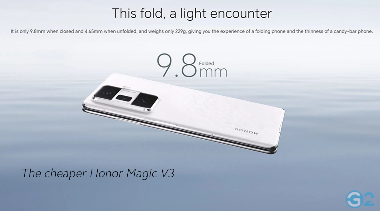 Honor Magic Vs3 offiziell: Preiswerter und auch sehr dünn!